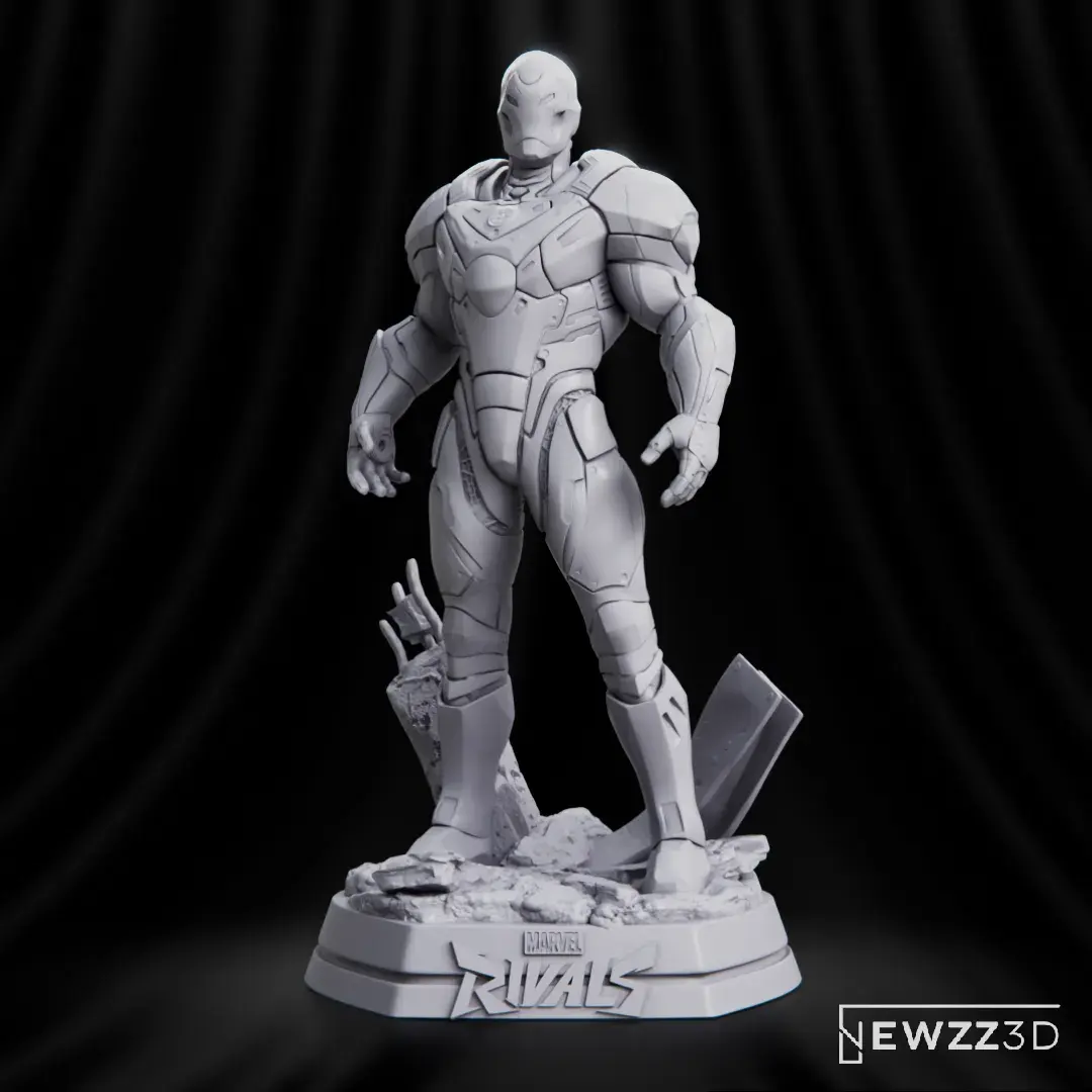 Characters & Creatures STL Download - Iron Man - Marvel Rivalsby Newzz3D
