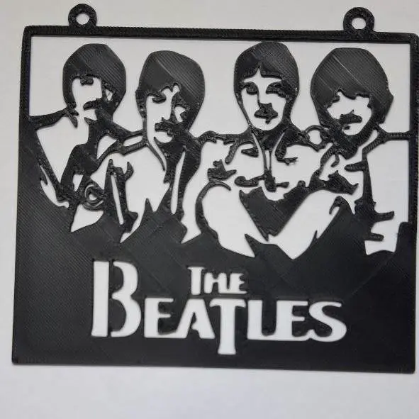 3D Printer Files | 3MF File | stencil the Beatles | Creality Cloud