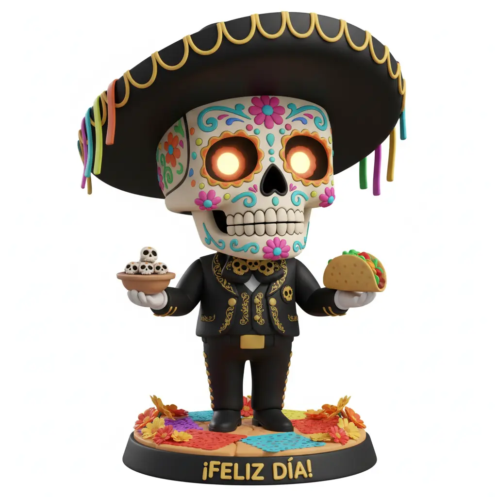 Characters & Creatures STL Download - Catrin Calavera Charroby IGonnaBe 3D