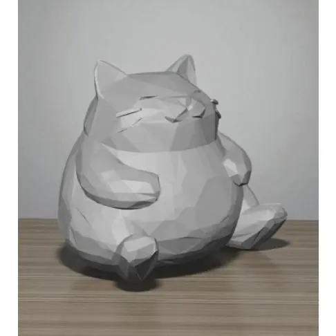 3D Printer Files | 3MF File | Fat cat LP | Creality Cloud