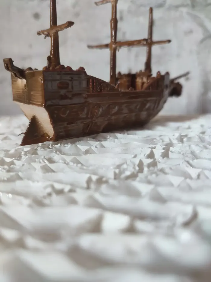 3D Printer Files | 3MF File | Sunken Ghost Ship - 3D Printable ...