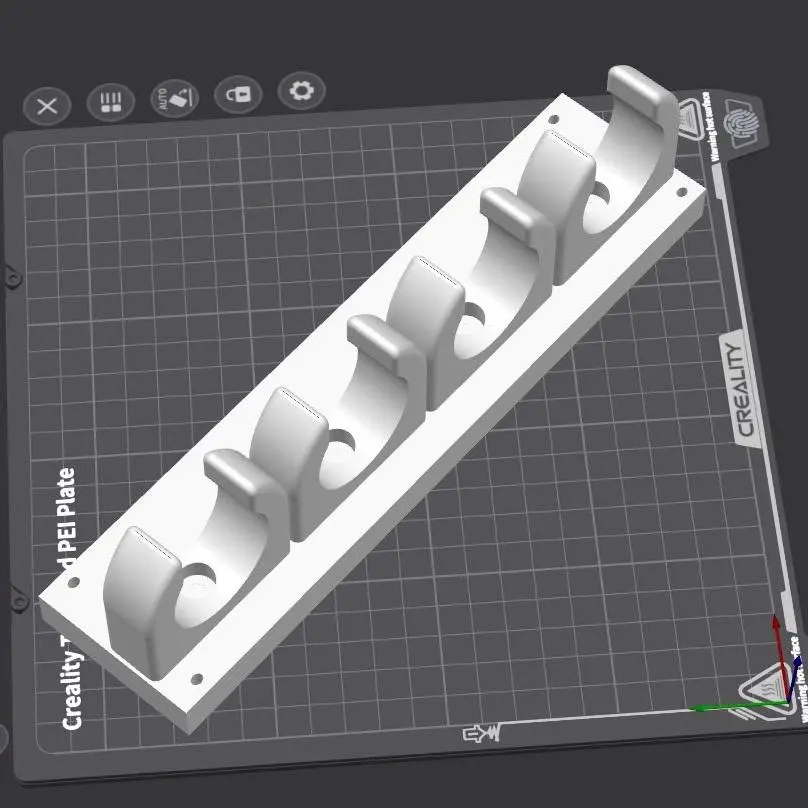 3D Printer Files | 3MF File | 4 baseball bat holder | Creality Cloud