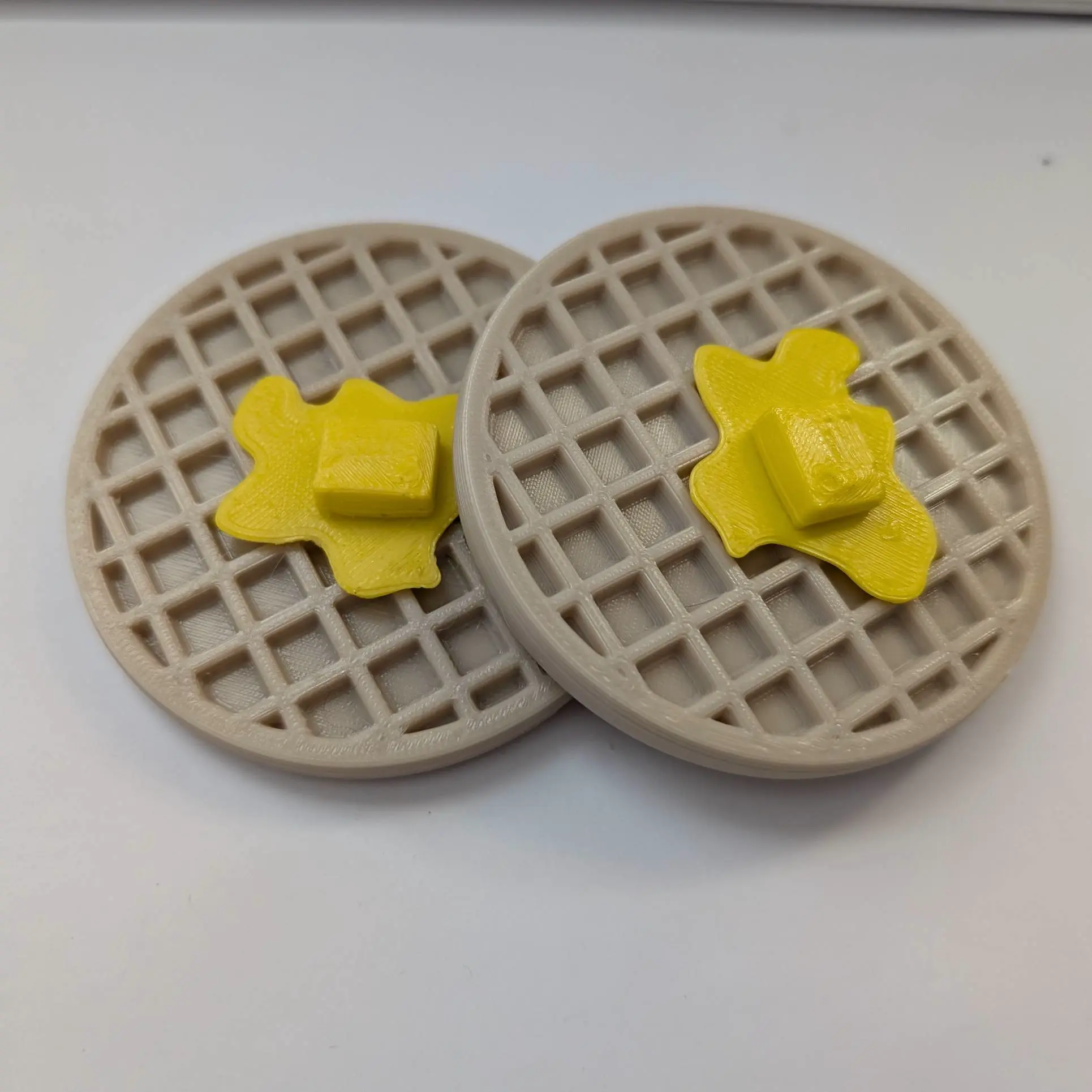 3D Printer Files | 3MF File | Play Classic Waffles with melted butter ...
