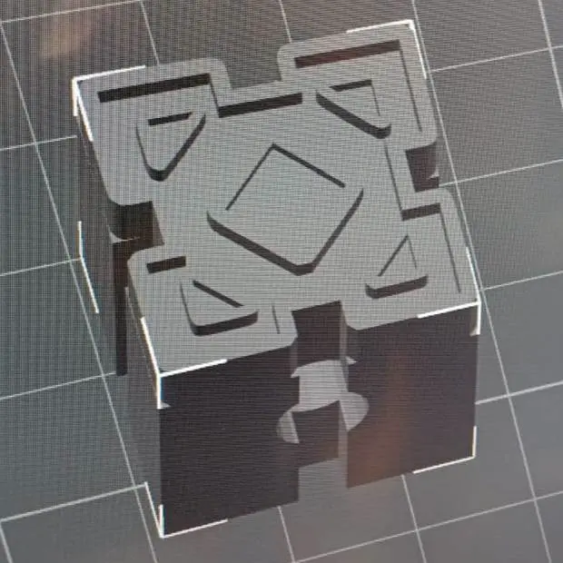 Free Other STL Download - cubo geometry dash v6by Mundo_3D