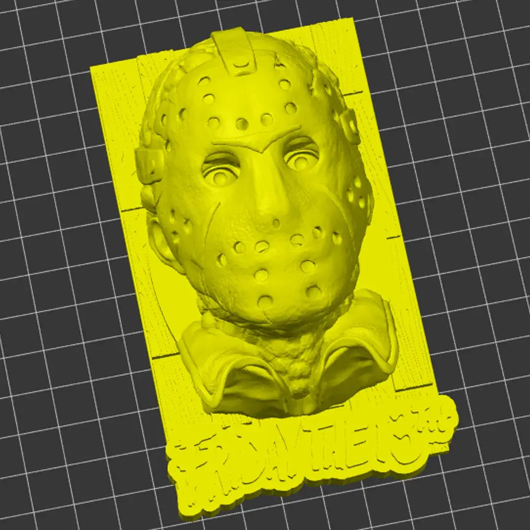 Characters & Creatures STL Download - Friday The 13th Jason Voorhees ...