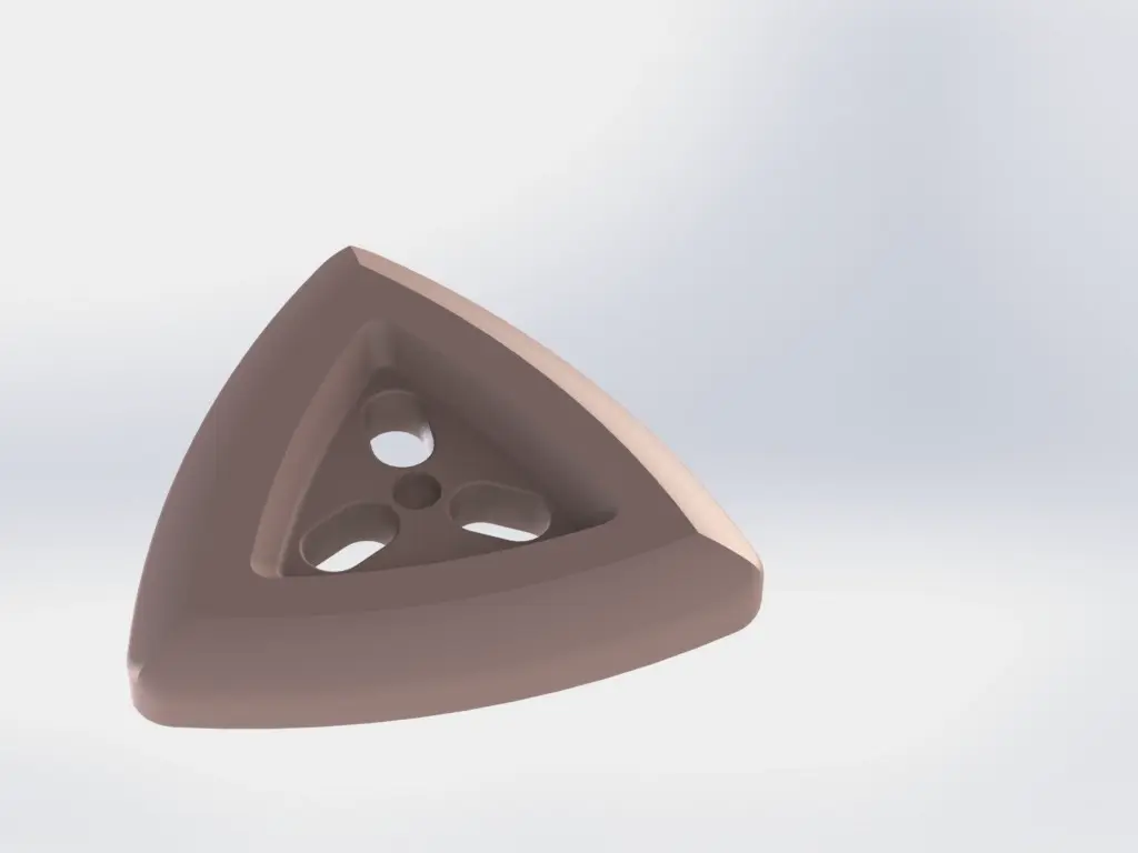 Jewelry & Accessories STL Download - Triangel Buttonby Toti Skywalker
