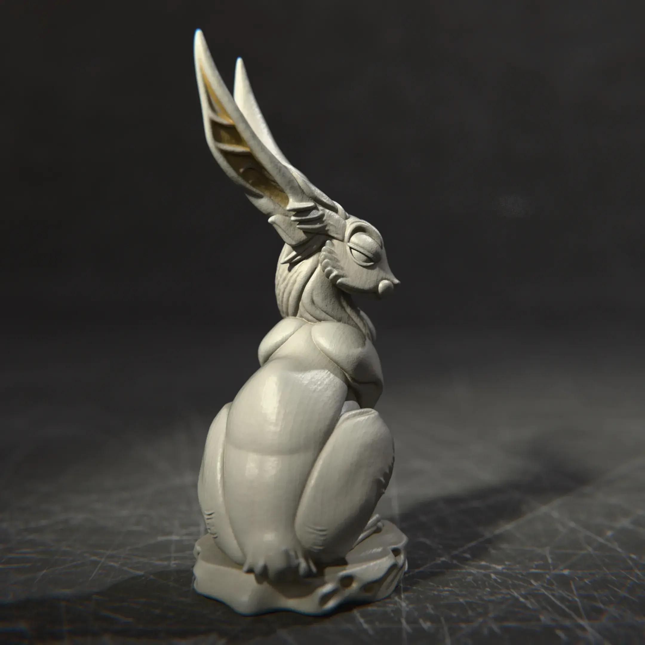 3D Printer Files | 3MF File | Rabbit Sculpture | Creality Cloud