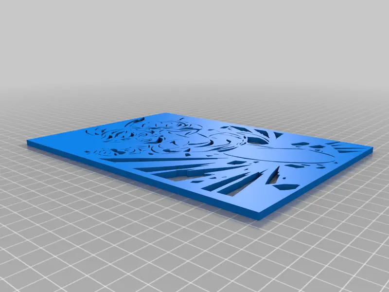 Power Girl stencil 2 | 3D models download | Creality Cloud