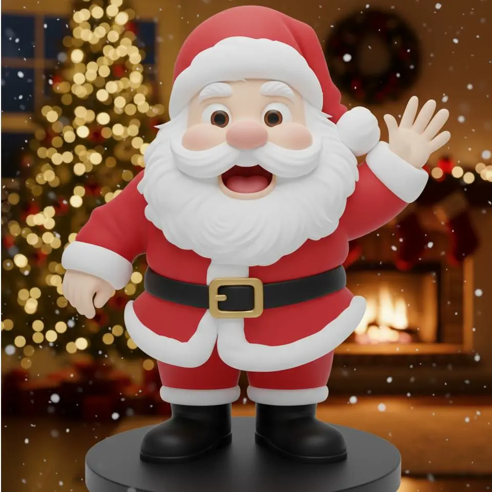 3D Printer Files | 3MF File | Santa Claus | Creality Cloud