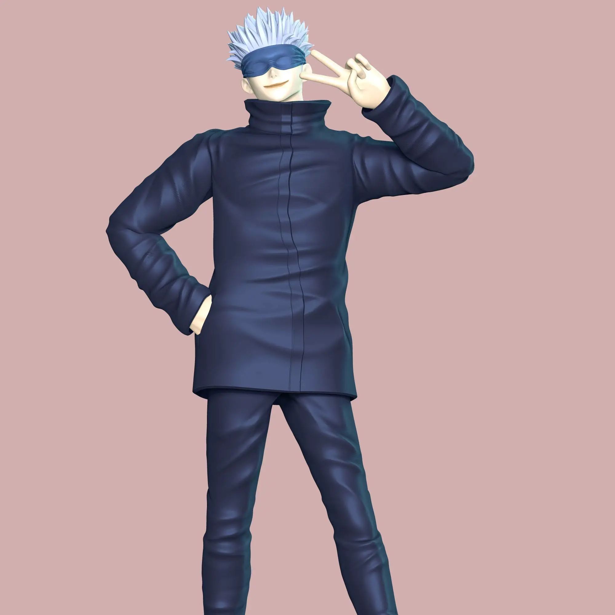 Characters & Creatures STL Download - Satoru Gojo - Jujutsu Kaisenby ...