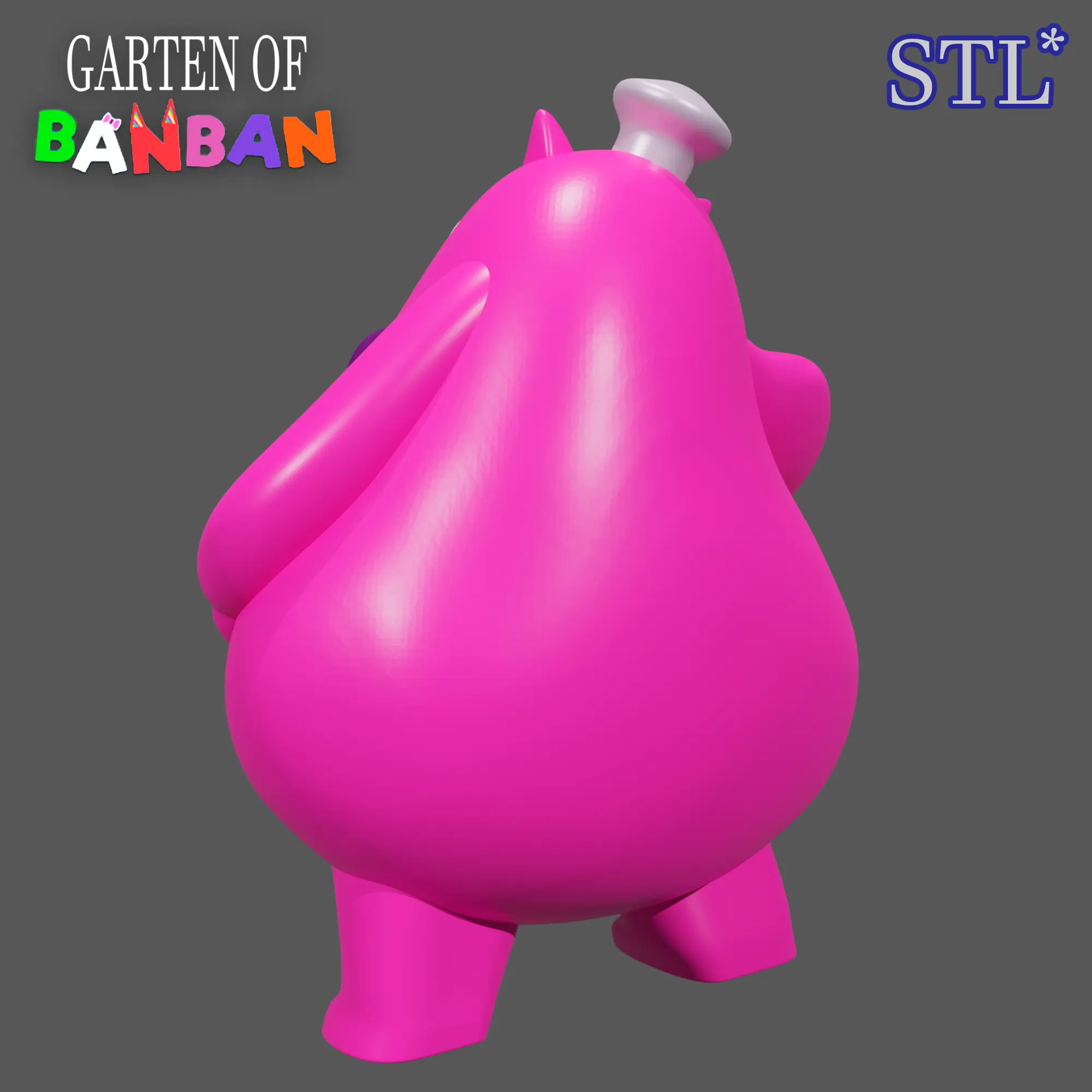 Characters & Creatures STL Download - CHEF PIGSTER 3 FROM GARTEN OF ...
