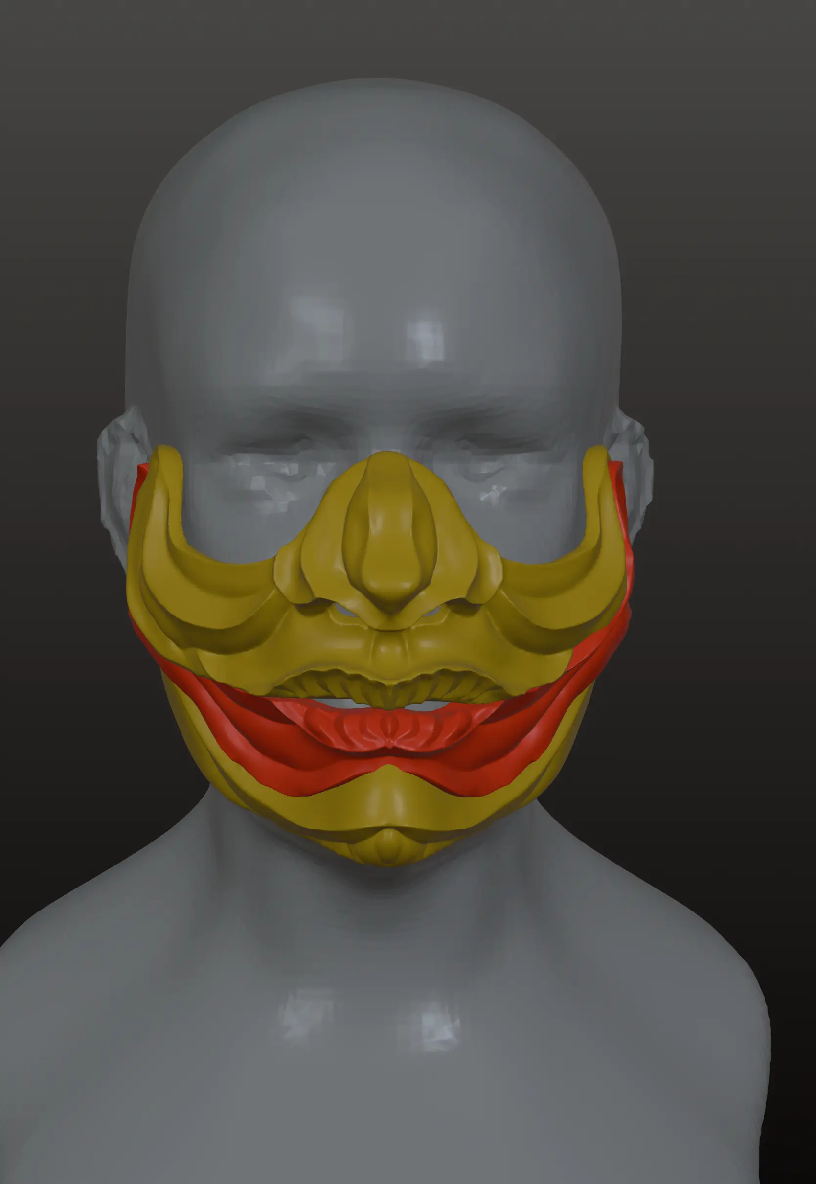 Free Digital Art STL Download - Female Maskby Gaspar Arts (Gaspar Arts)
