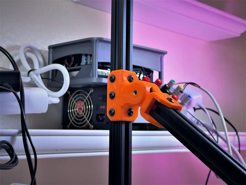 Free 3D Printer Parts STL Download - 2020 Extrusion - Pivot/Hinge ...