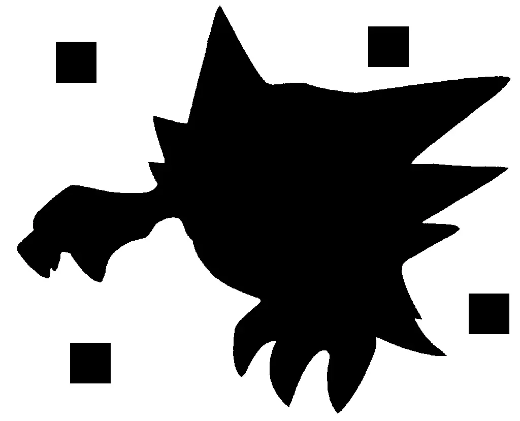 Free Other STL Download - 093 Haunter stencil + 2Dby SMT_M 🦊