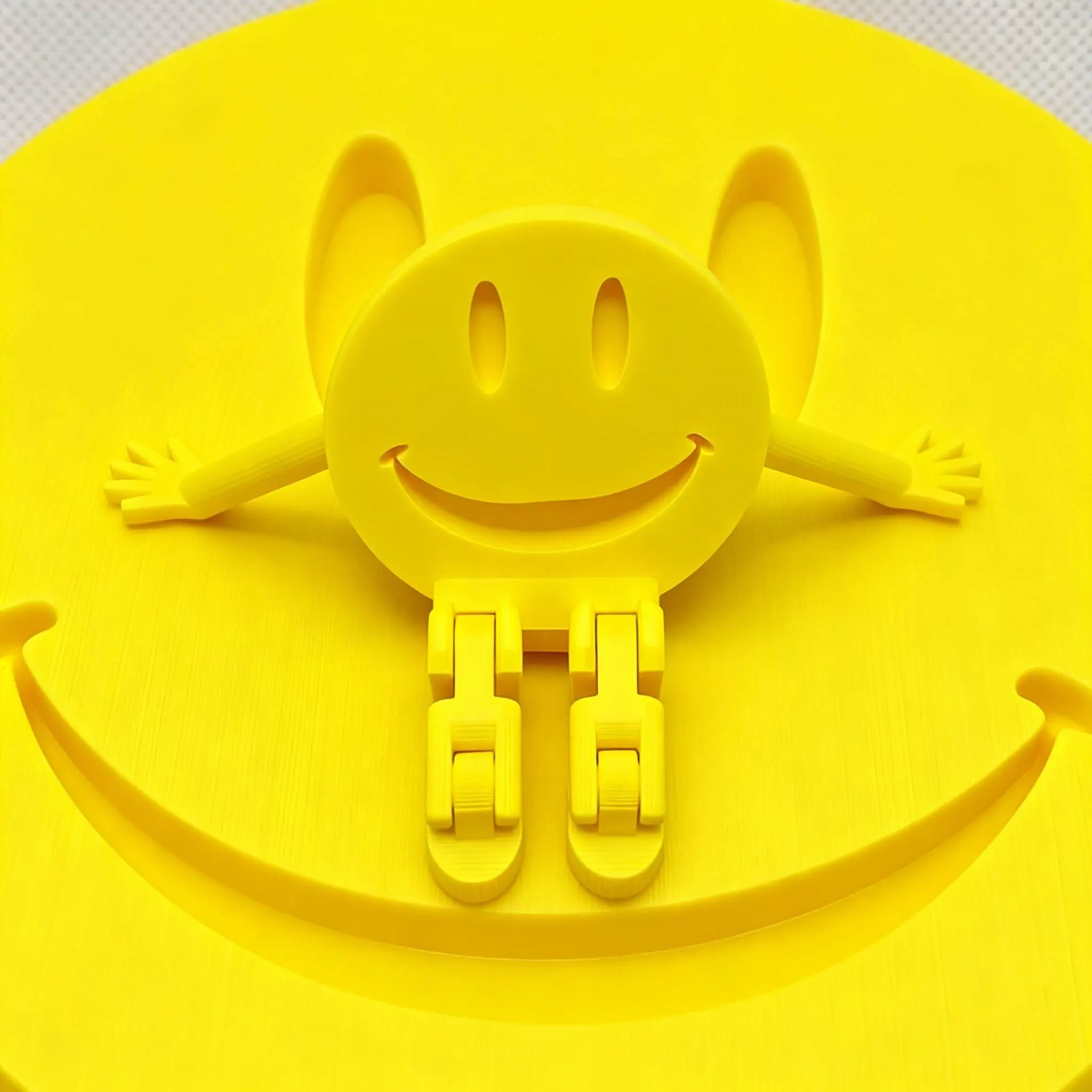 3D Printer Files | 3MF File | 3D-Printed Smiley Face with Articulated ...