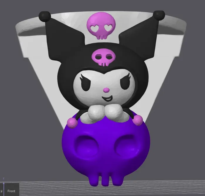 3D Printer Files | 3MF File | Kuromi Shelf | Creality Cloud