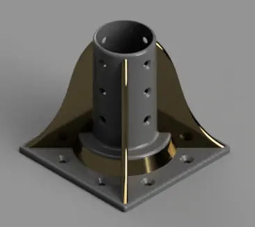 Tools & Spare Parts STL Download - Table Leg Mounting Bracketby Fareli ...