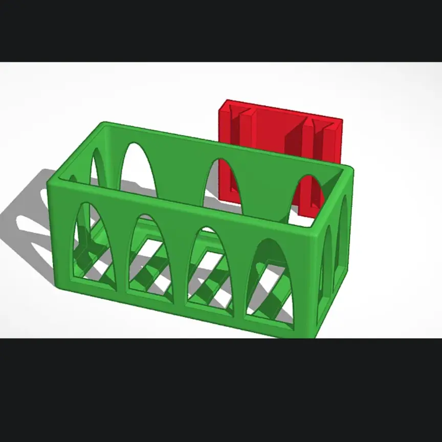 Free Other STL Download - basket with wall mountby user9753295317