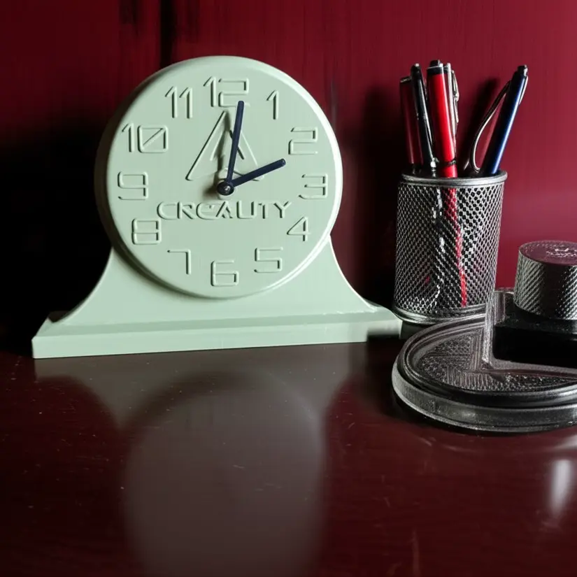 3D Printer Files | 3MF File | Clock mantel style embossed with the ...