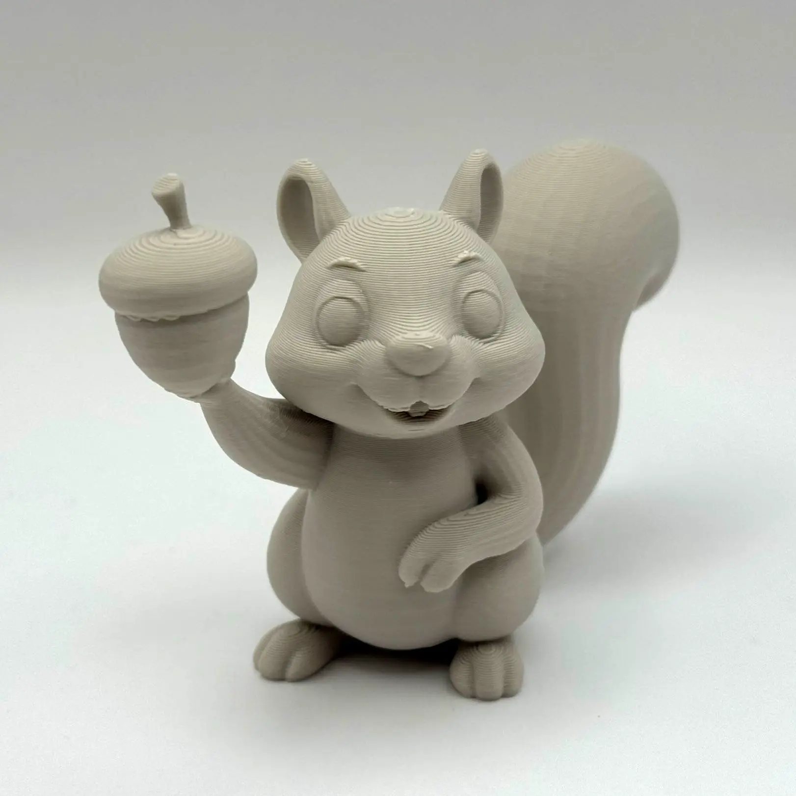3D Printer Files | 3MF File | Cute Squirrel with Acorn | Creality Cloud