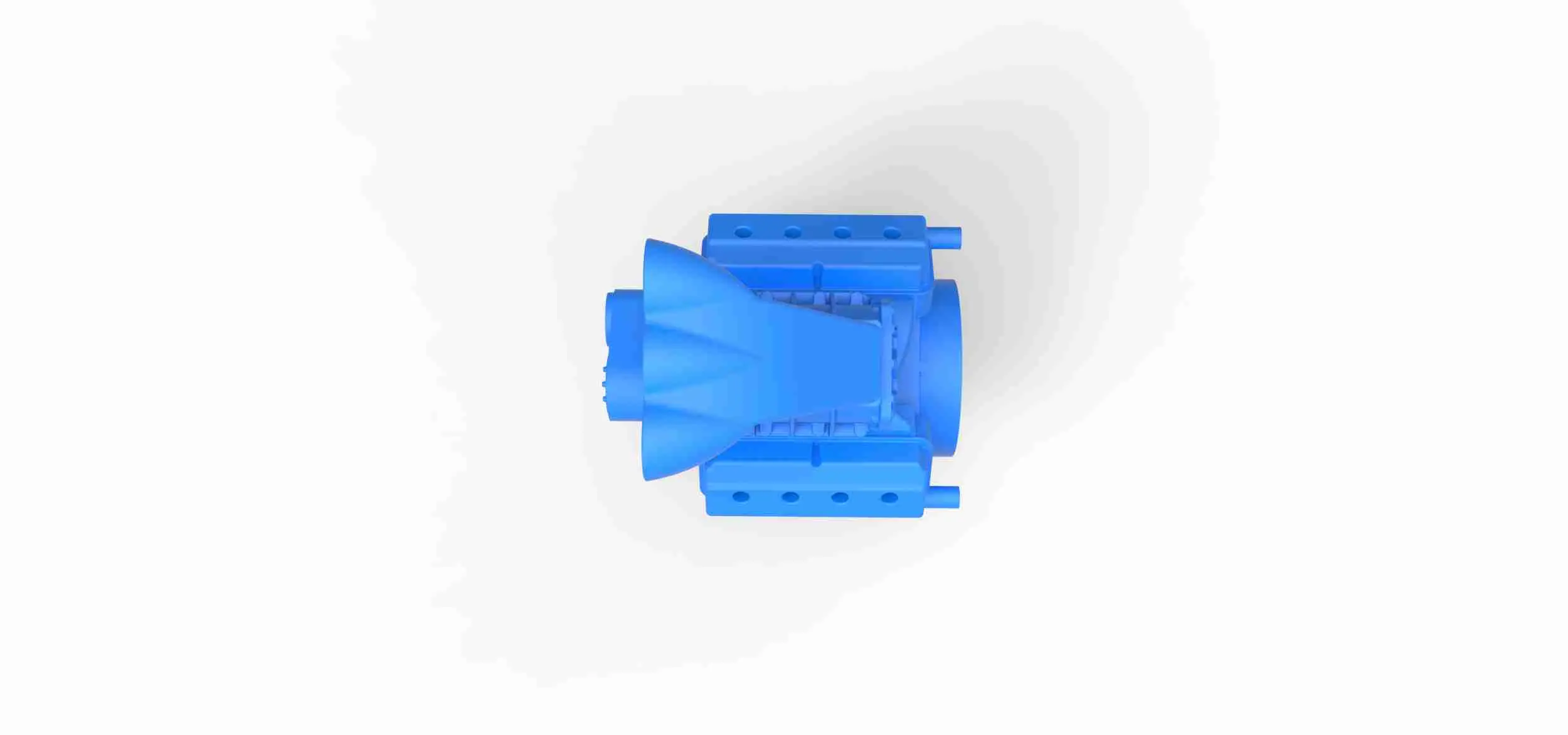 Other Stl Download V8 Engine Version 1 Scale 1 24by 3dtechdesign