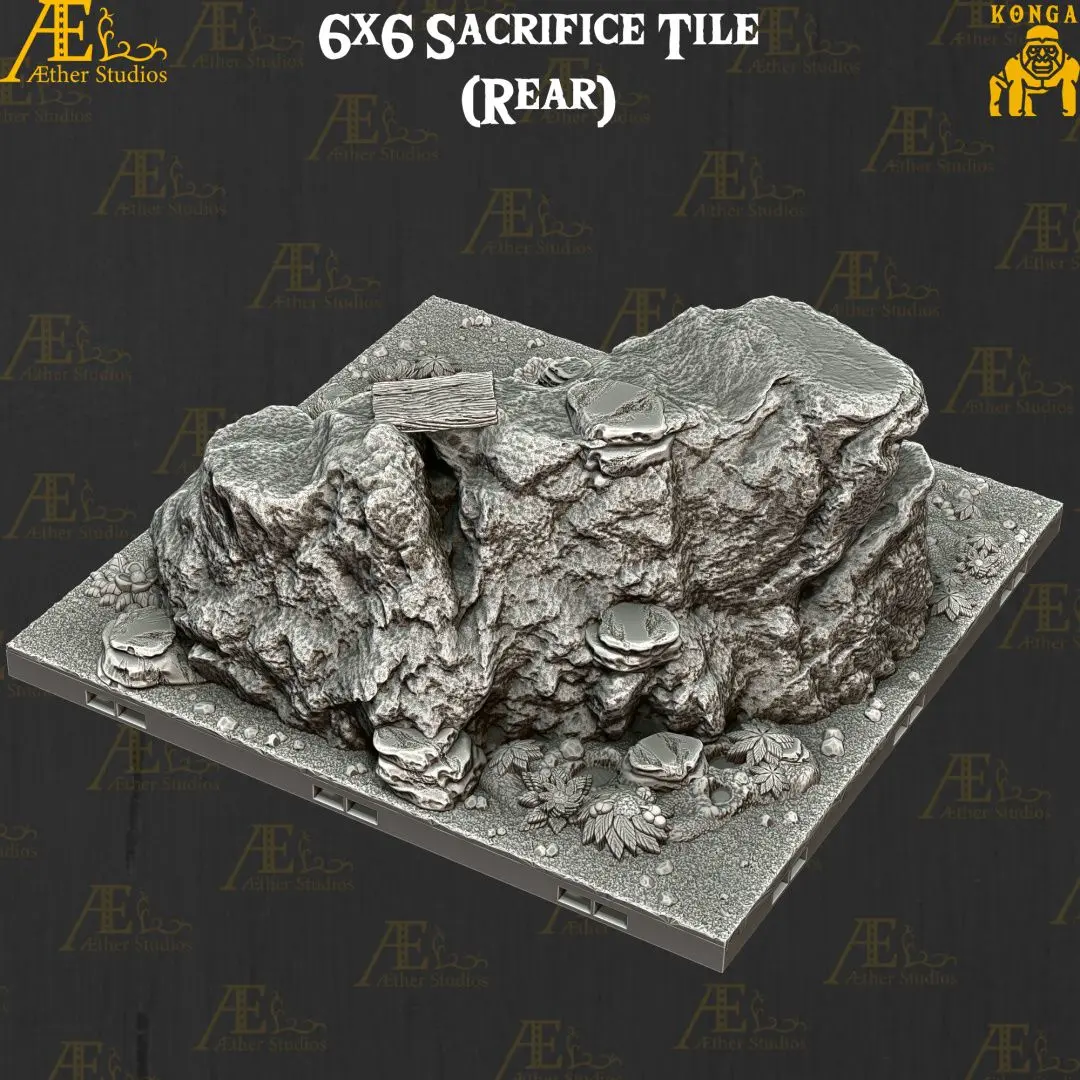 Props & Terrain STL Download - AEKNGA02 - Konga Sacrificeby Aether Studios