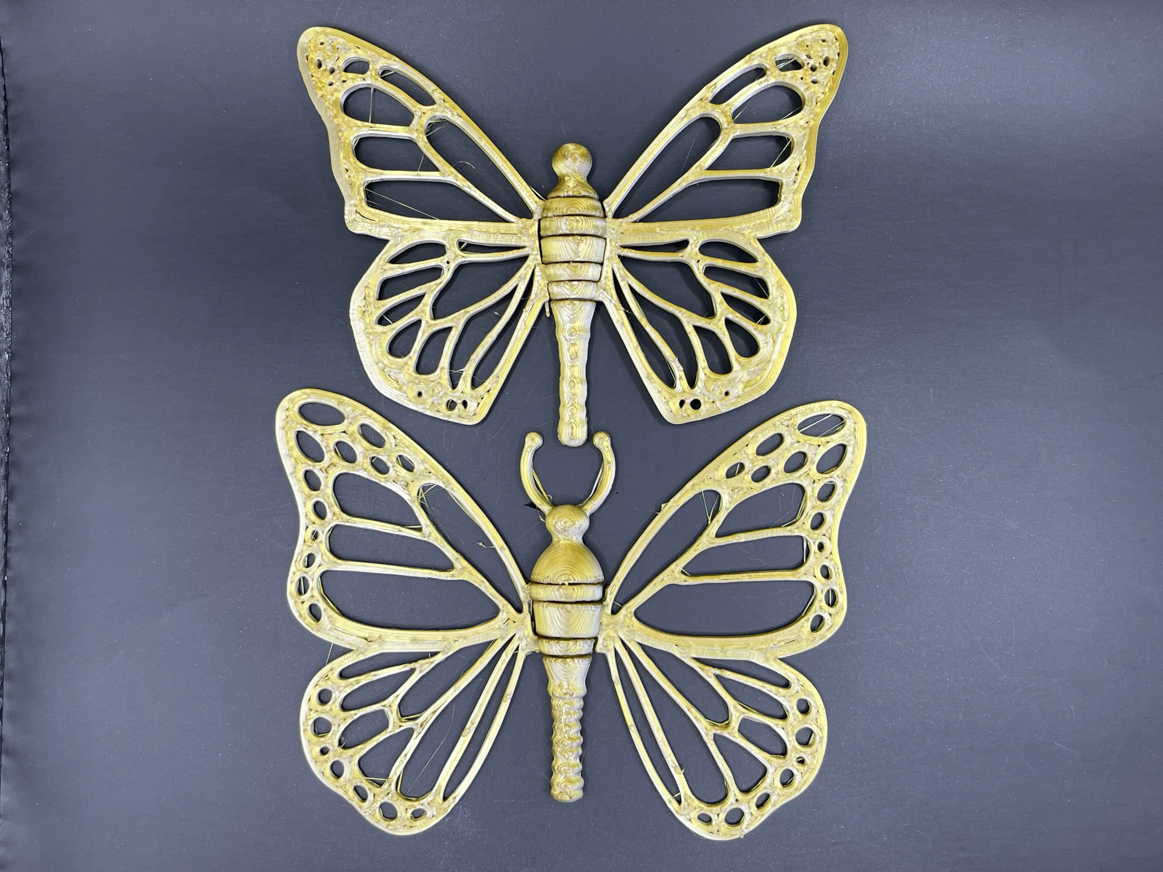 Digital Art STL Download - BUTTERFLIES ARTICULATED -PRINT IN PLACEby ...