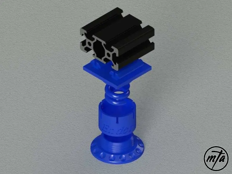 Free 3D Printer Parts STL Download - Ender 3 Stabilizer Legsby TridiStudium