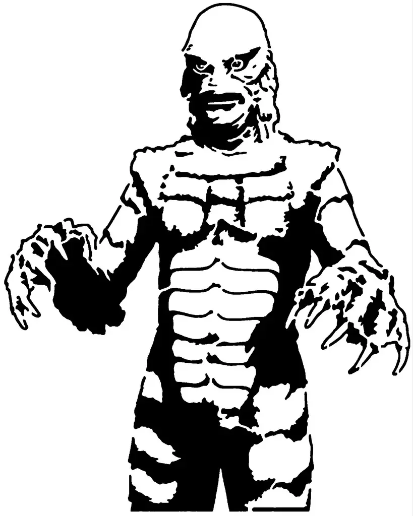 Free Board Games & Card Games STL Download - Black Lagoon Monster ...