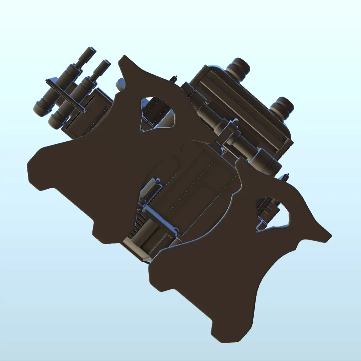 Xiddite combat robot (19) - sci-fi science fiction future 40 | 3D ...