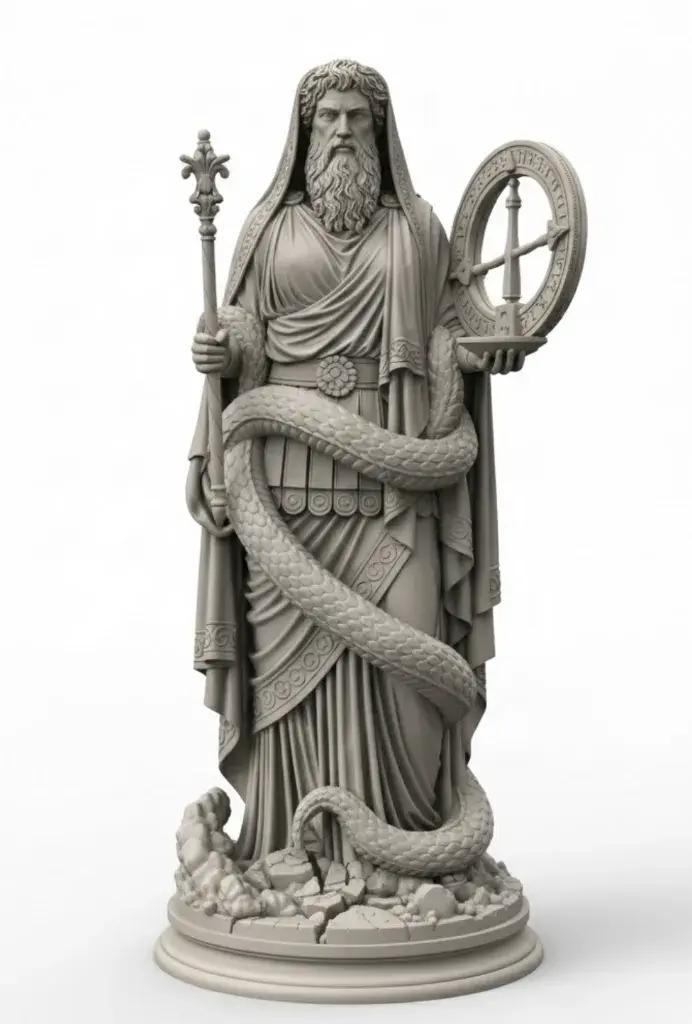 3D Printer Files | 3MF File | cronos (Chronos), a Personificação do ...