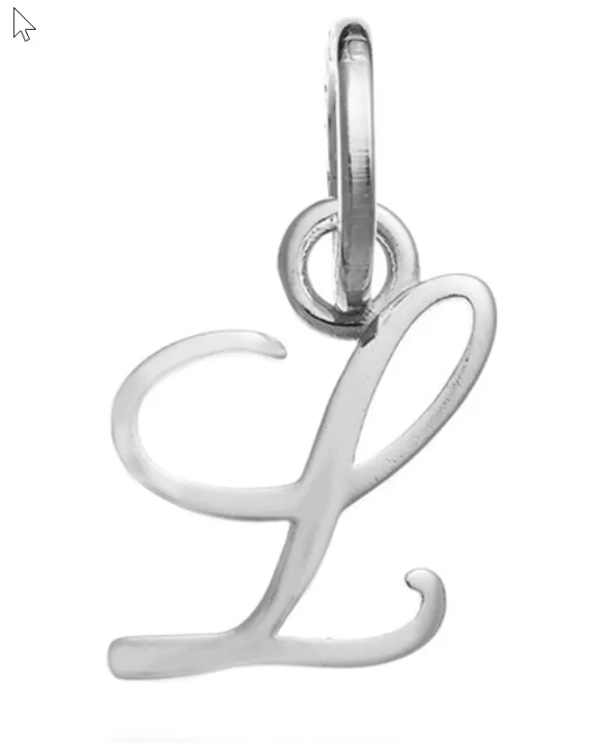 Jewelry & Accessories STL Download - KEYCHAIN LETTER L 8cmby JP3DStudio