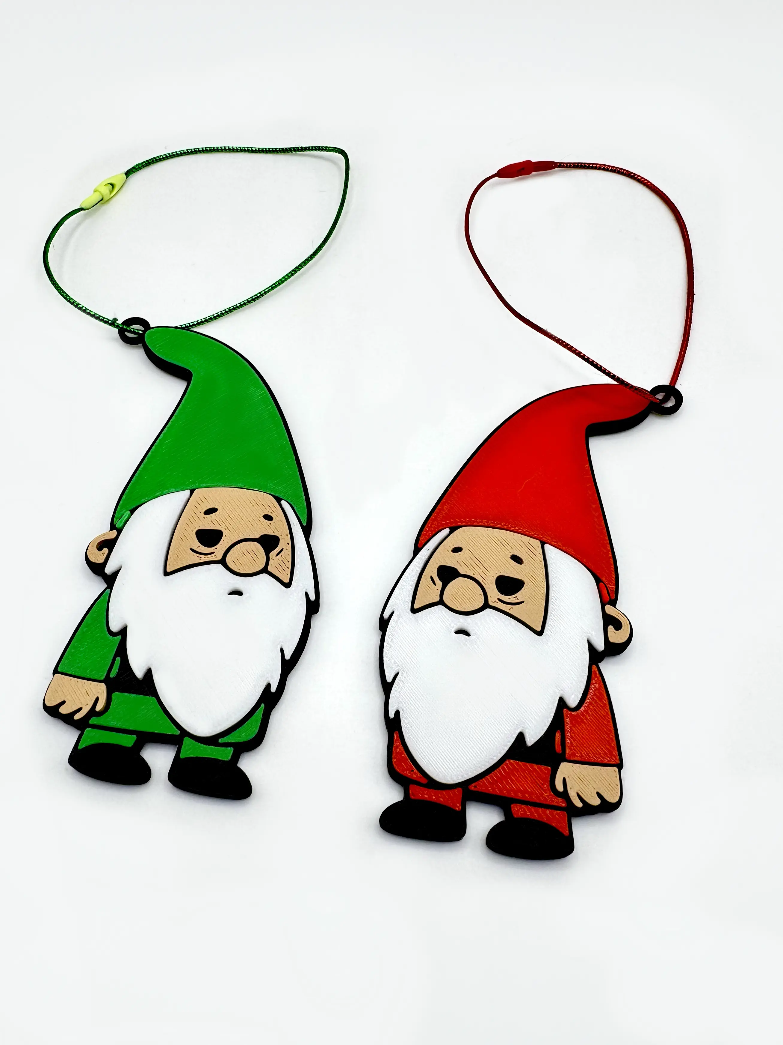 Home Decorations & Ornaments STL Download - Tired Elf Ornaments by BatChips