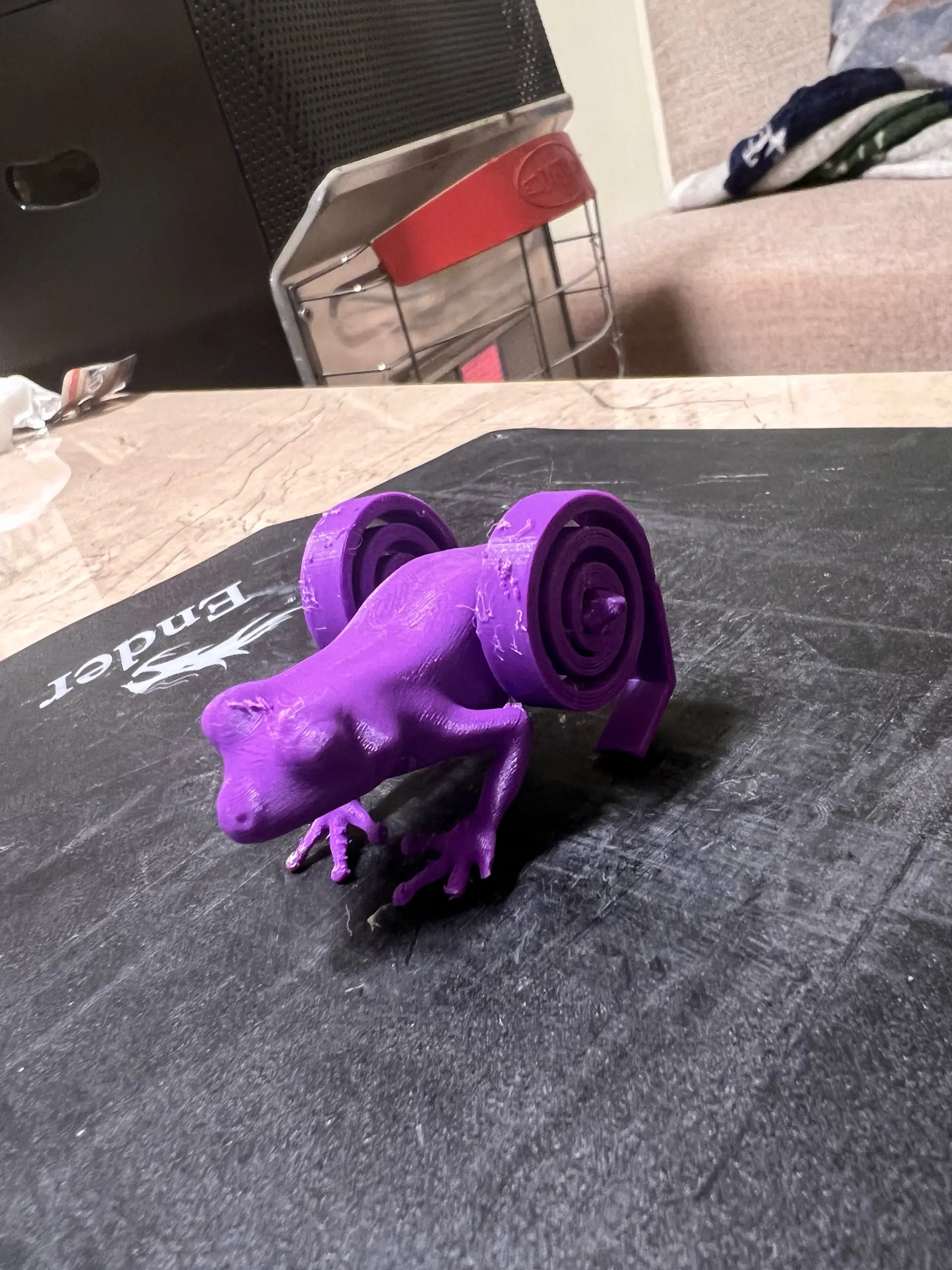 Other STL Download - jumping frog by Creative1