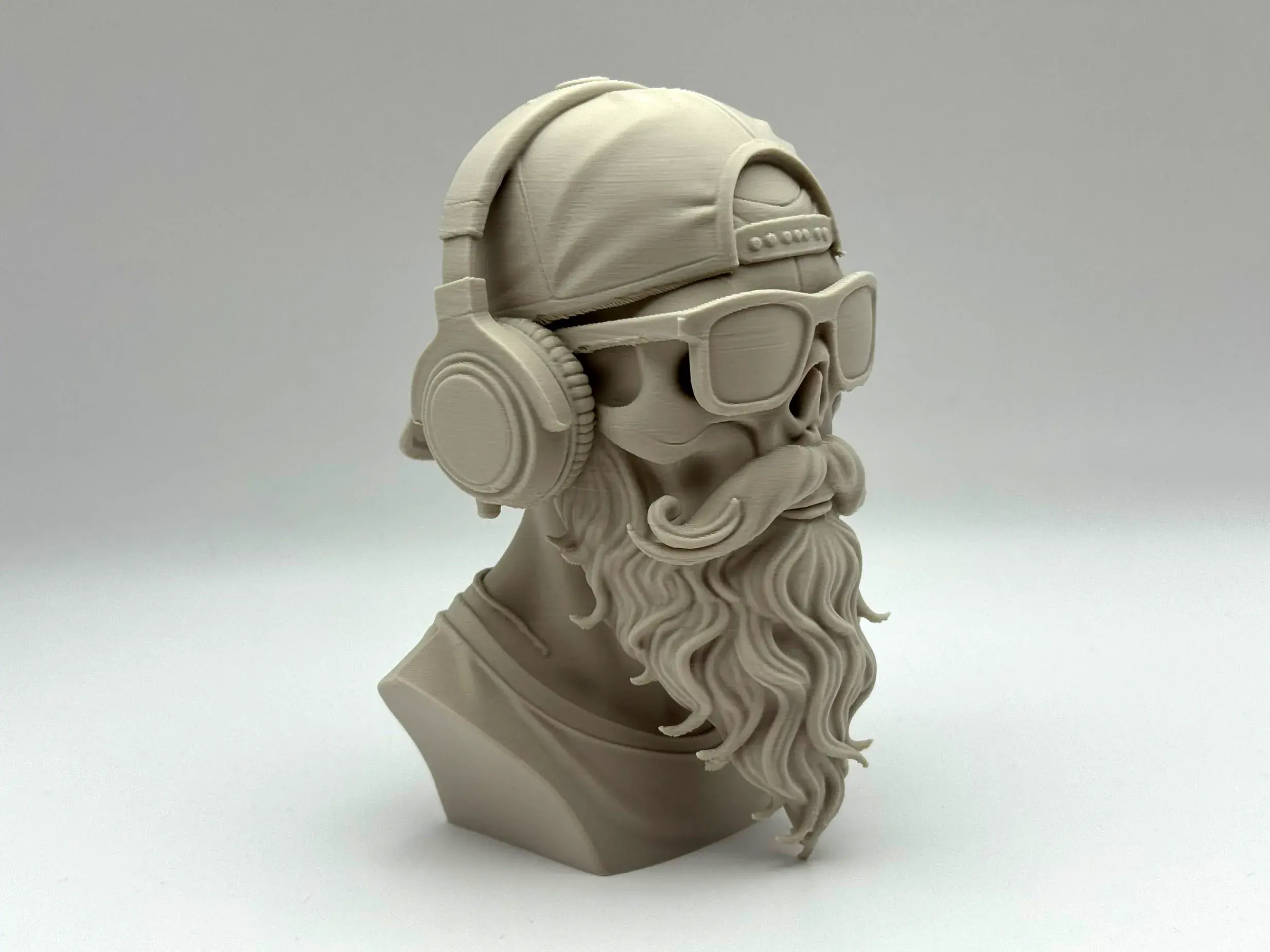 3D Printer Files | 3MF File | Cool Skeleton Bust | Creality Cloud