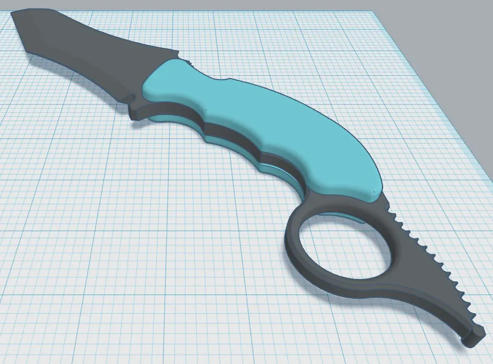 3D Printer Files | 3MF File | Karambit 8 | Creality Cloud