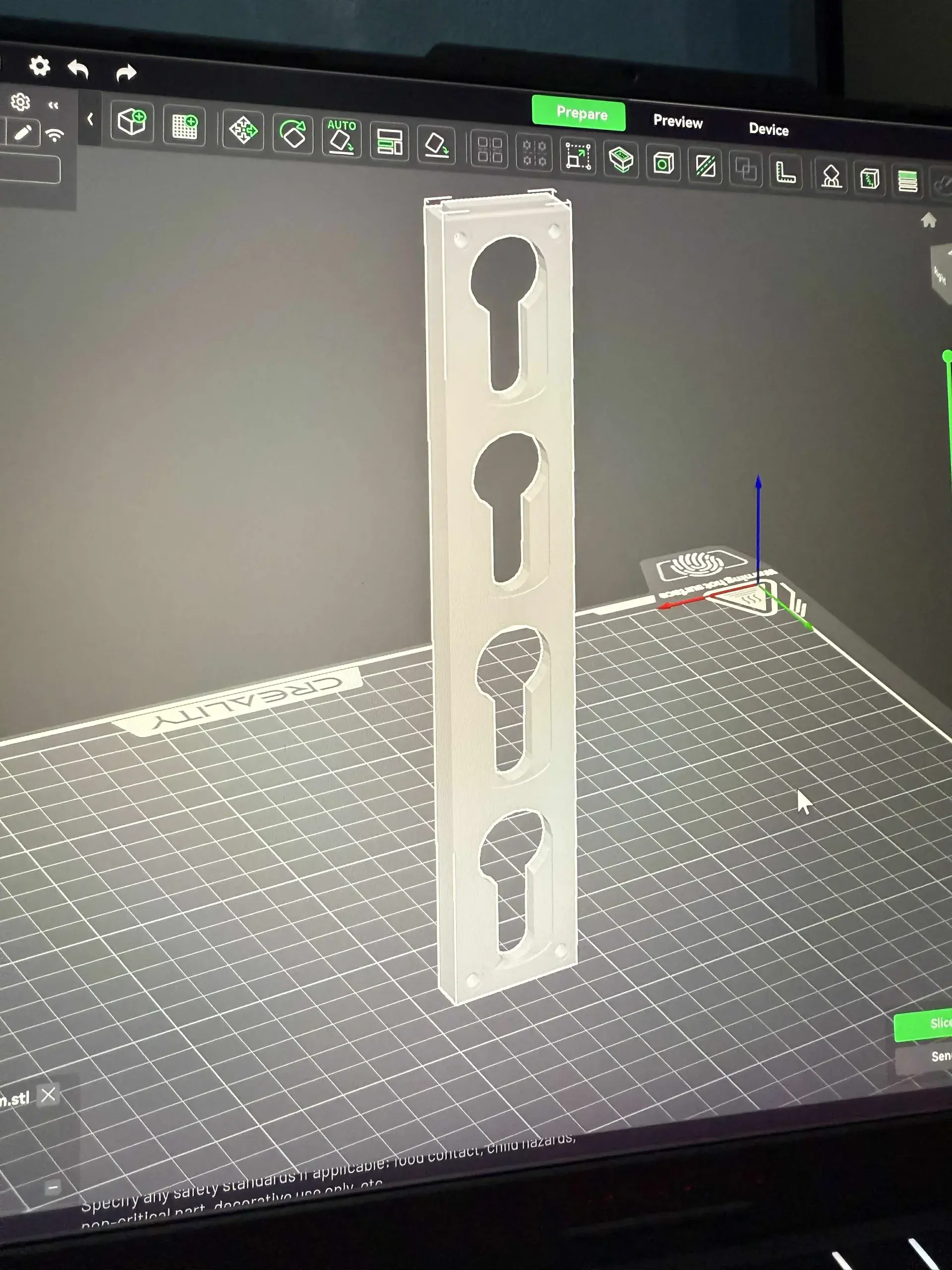 Tools & Spare Parts STL Download - Keyhole Mounting Bracket / Wall ...