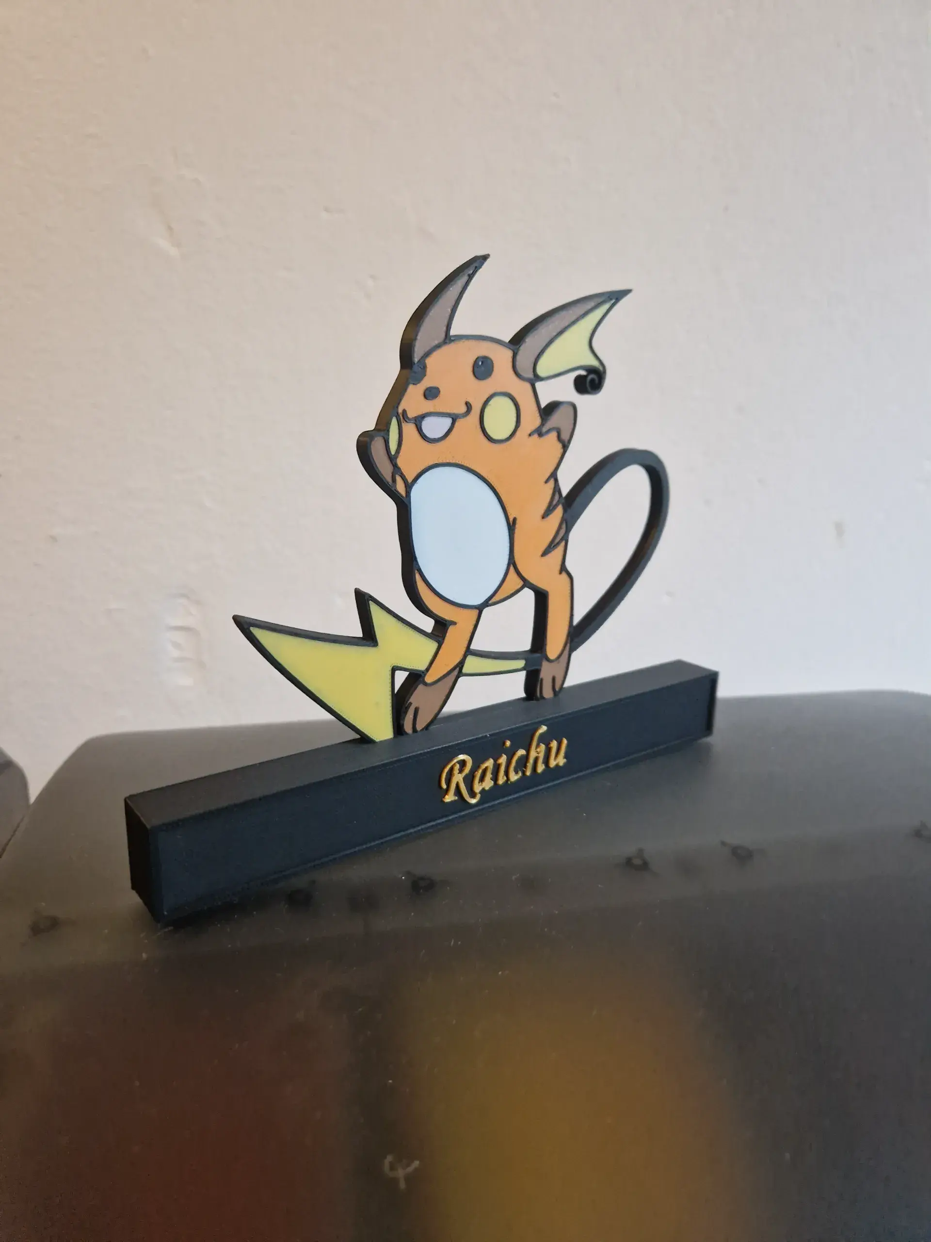 3D Printer Files | 3MF File | Raichu on stand | Creality Cloud