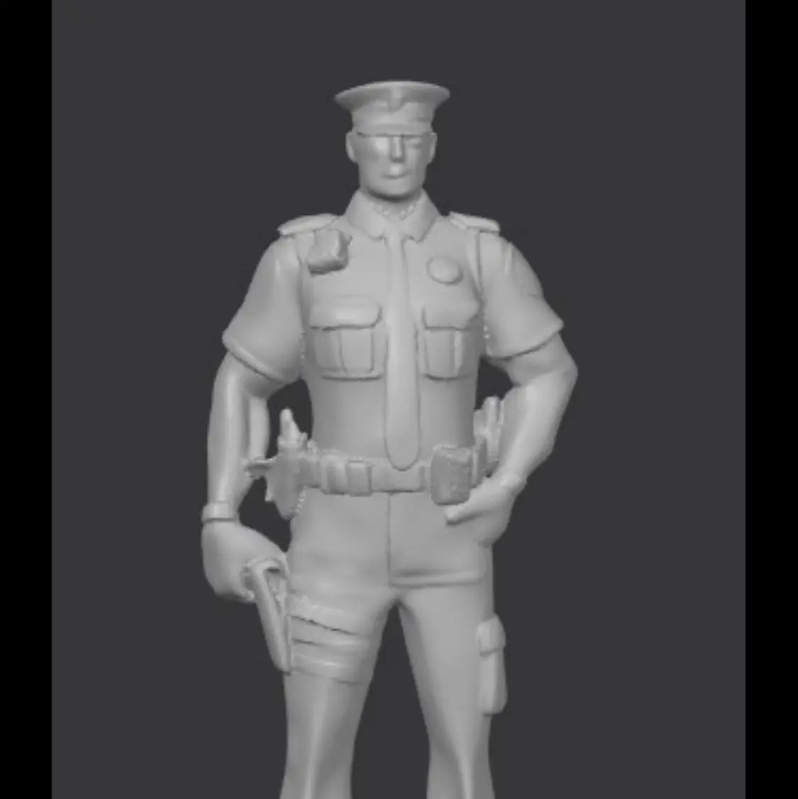 Free Characters & Creatures STL Download - Police manby Foxtrot007