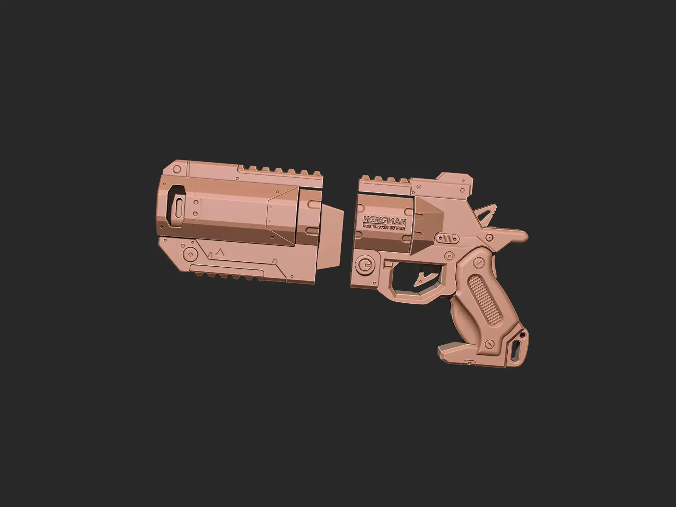 Other STL Download - Apex legend wingman pistol 3d print modelby STLworld