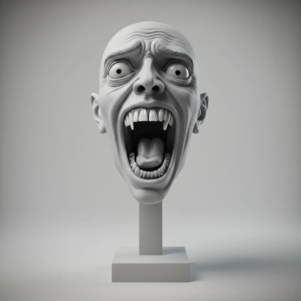 3d Printer Files 3mf File Eternal Scream Creality Cloud