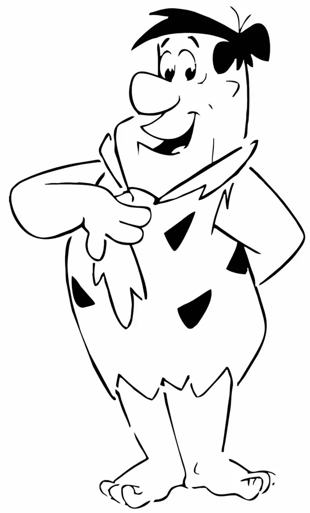 Free Other STL Download - Fred Flintstone stencilby SMT_M 🦊