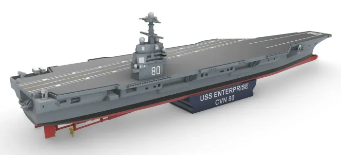Other STL Download - USS Enterprise CVN-80 1:400by 3D Araujo