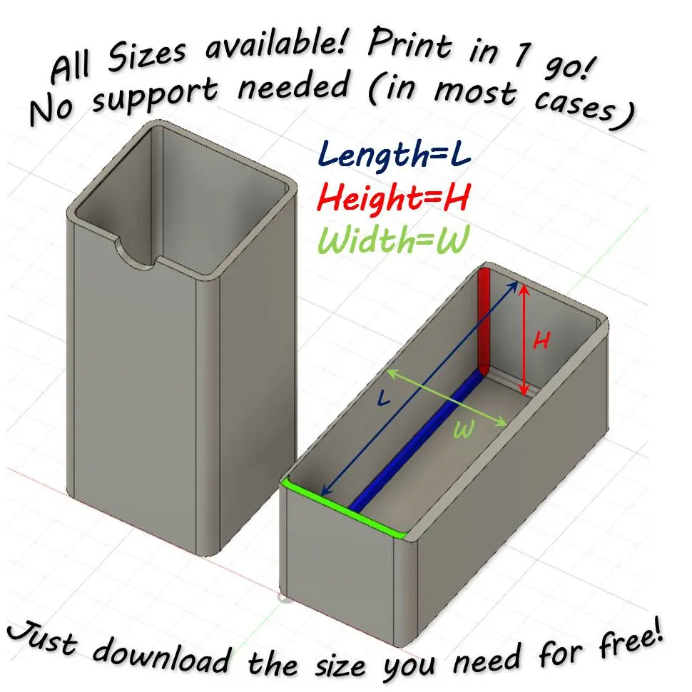 Free Other STL Download - sliding boxesby Giorgio & Lisa