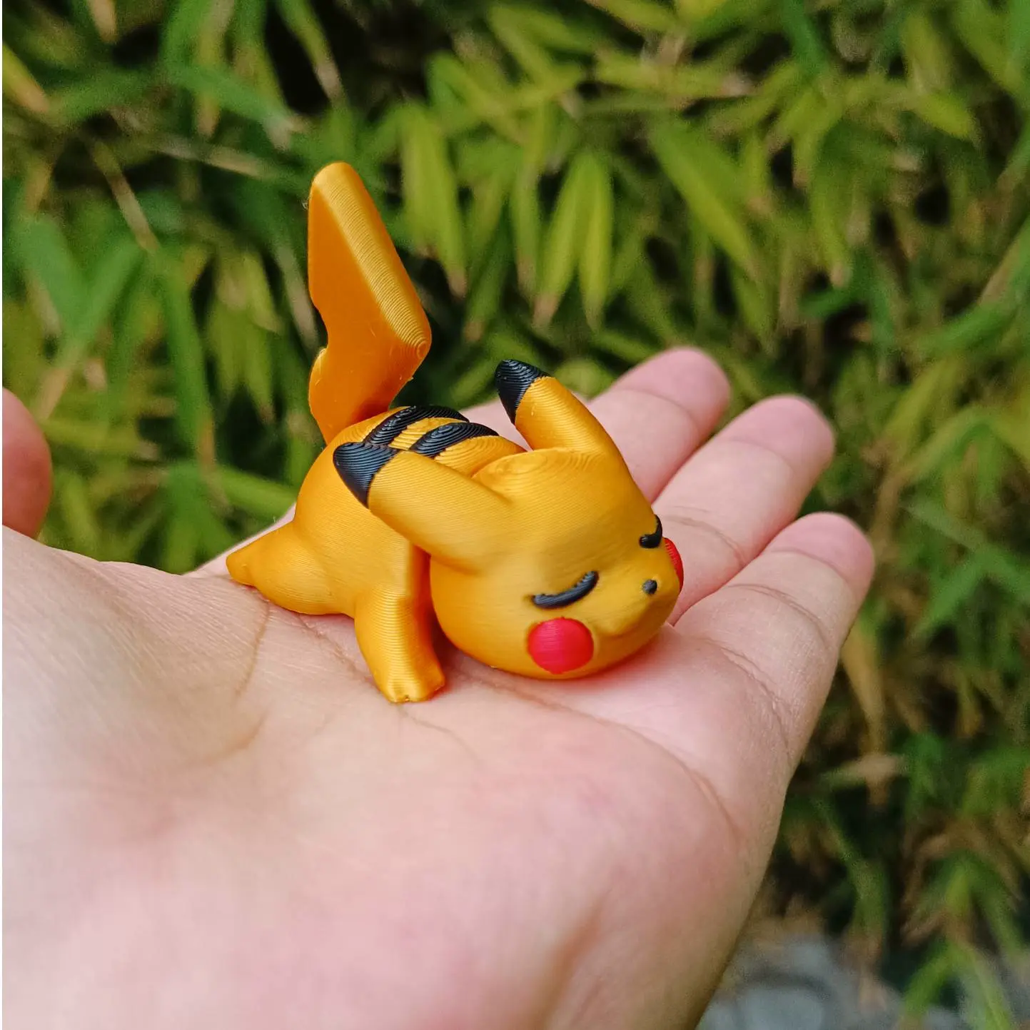 3D Printer Files | 3MF File | Flexi Sleepy Pikachu - Print In Place ...