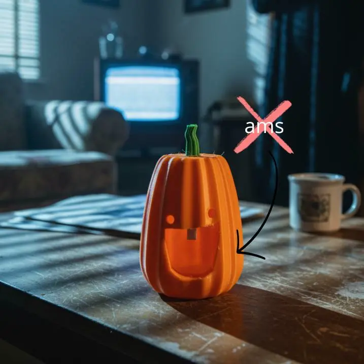 3D Printer Files | 3MF File | Happy Halloween Pumpkin 3D Print - Multi ...