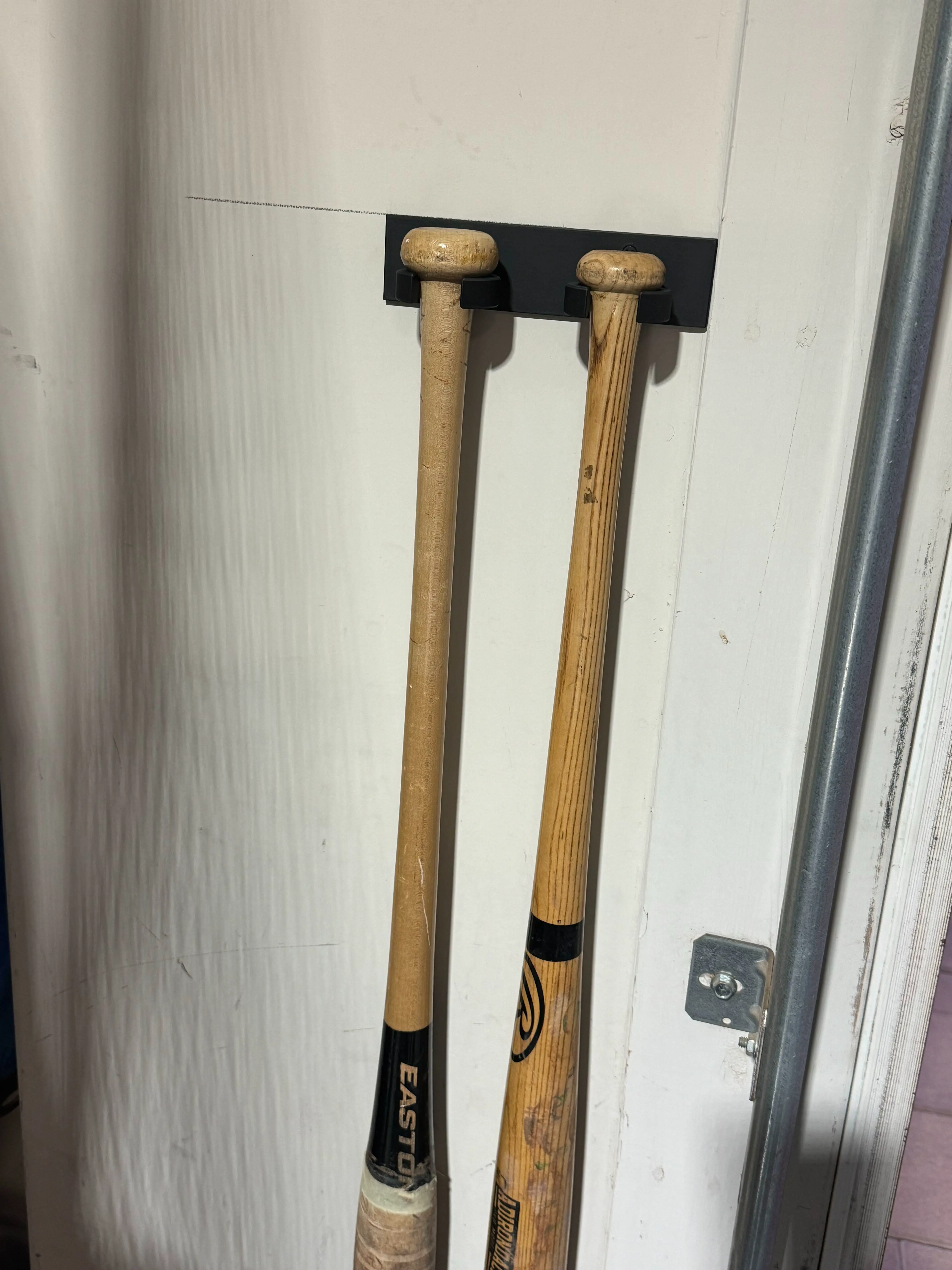 Tools & Spare Parts STL Download - Baseball Bat Holder (holds two bats ...