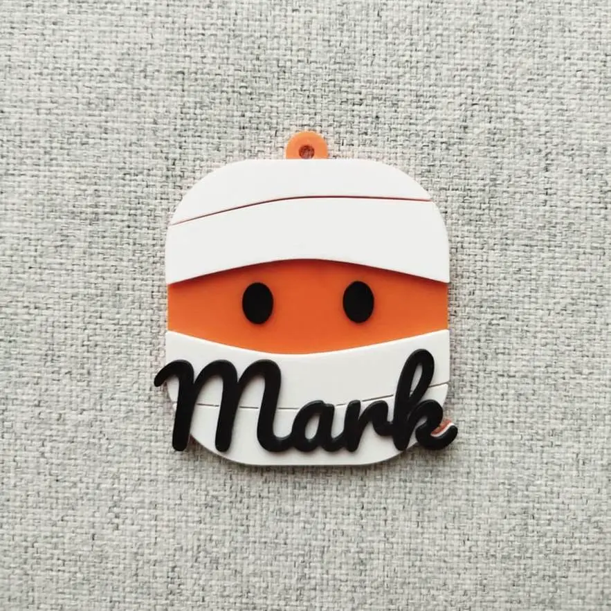 Файлы 3D-принтера | Файл 3MF | Mummy head name tag - Mark | Creality Cloud