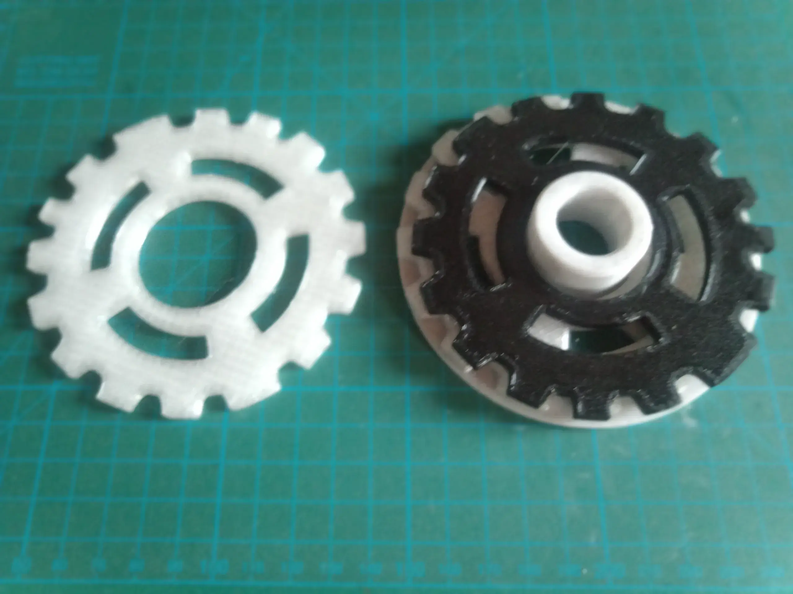 3D Printer Files | 3MF File | Gear Coaster with Coaster Holder ...