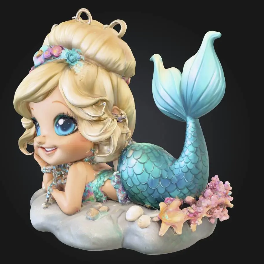 3D Printer Files | 3MF File | Mermaid | Creality Cloud